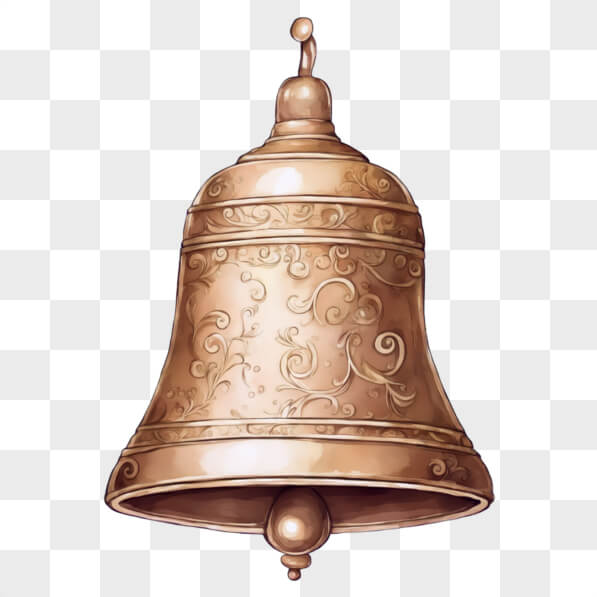 Download Decorative Bell with Intricate Design Cartoons Online ...