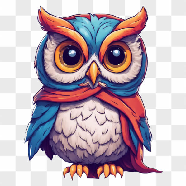 Download Colorful Cartoon Owl Cartoons Online - Creative Fabrica