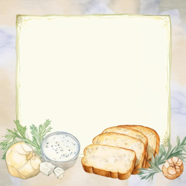 Descarga Borde decorativo con temática de comida Fondos En Línea ...