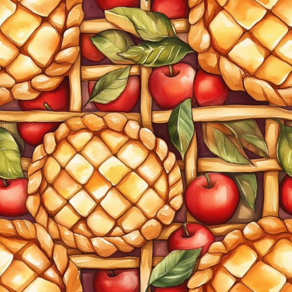 Download Pattern of Apple Pies and Apples Patterns Online - Creative ...