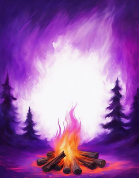 Download Abstract Campfire in Purple Background Backgrounds Online ...