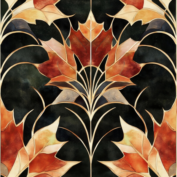 Download Autumn Leaves Design Patterns Online - Creative Fabrica