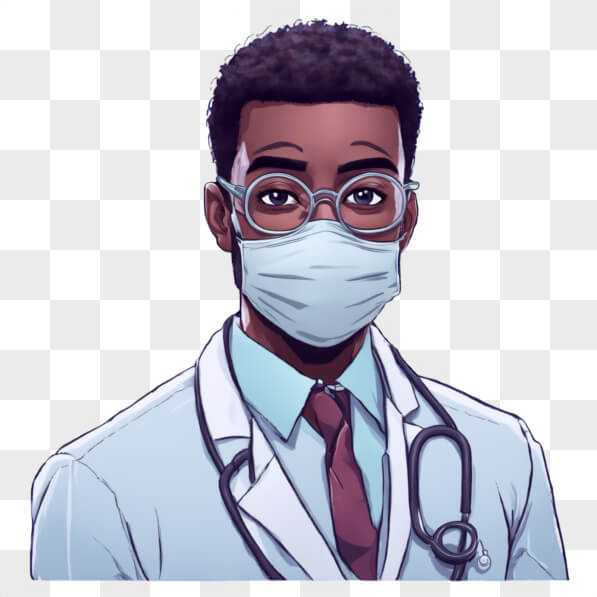 Download Animated Doctor Character Wearing Mask Cartoons Online ...