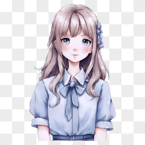 Descarga Personaje de anime con cabello rubio y ojos azules Cartoons En ...