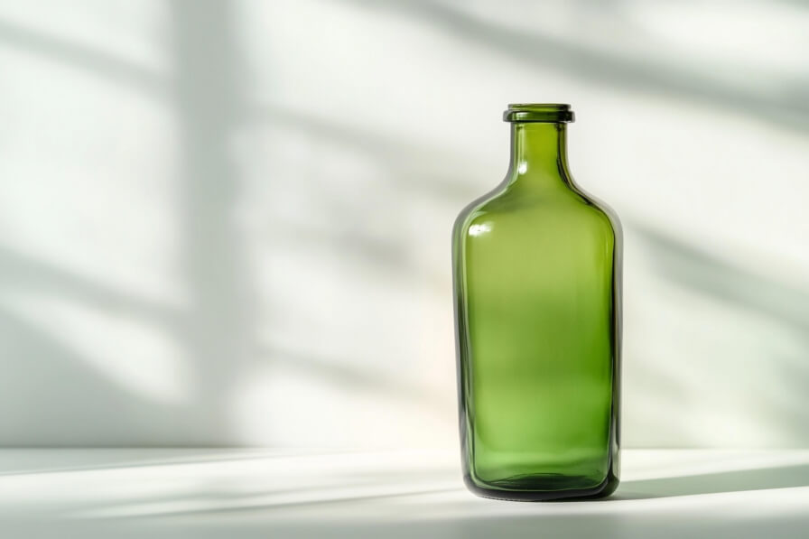 Download Elegante Groene Glazen Fles Mockups online op Creative Fabrica