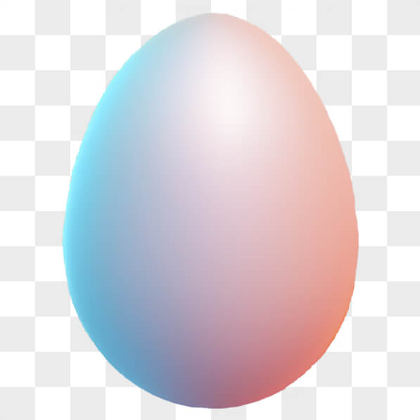 Download Gradient Egg Shape Cartoons Online - Creative Fabrica