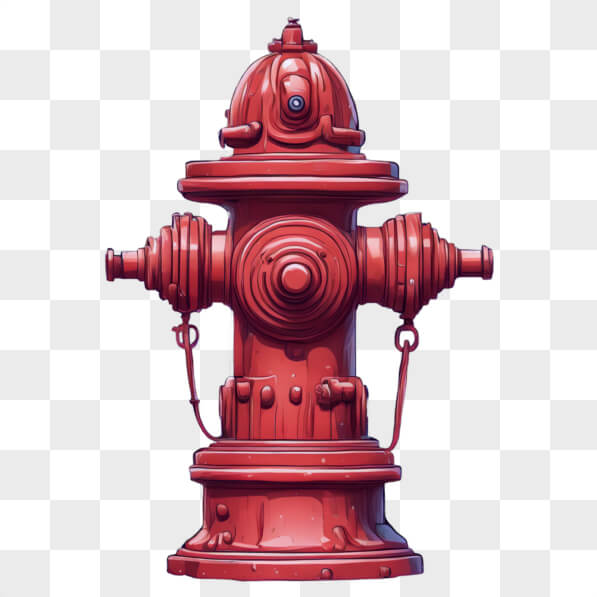 Download Red Fire Hydrant Cartoons Online - Creative Fabrica