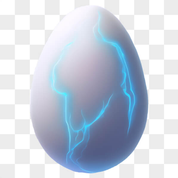 Download Mystical Egg with Blue Lightning Cartoons Online - Creative ...