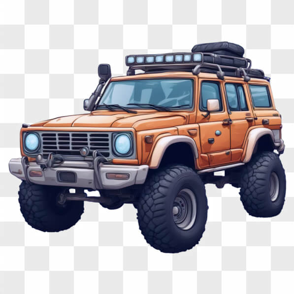 Download Rugged Off-Road Vehicle Ready for Adventure Cartoons Online ...