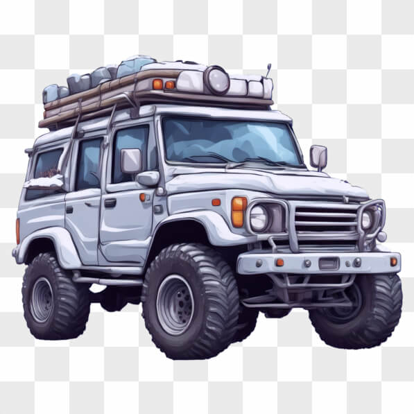 Download Off-Road Vehicle Ready for Adventure Cartoons Online ...