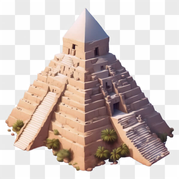 Download Stylized Pyramid Structure Cartoons Online - Creative Fabrica