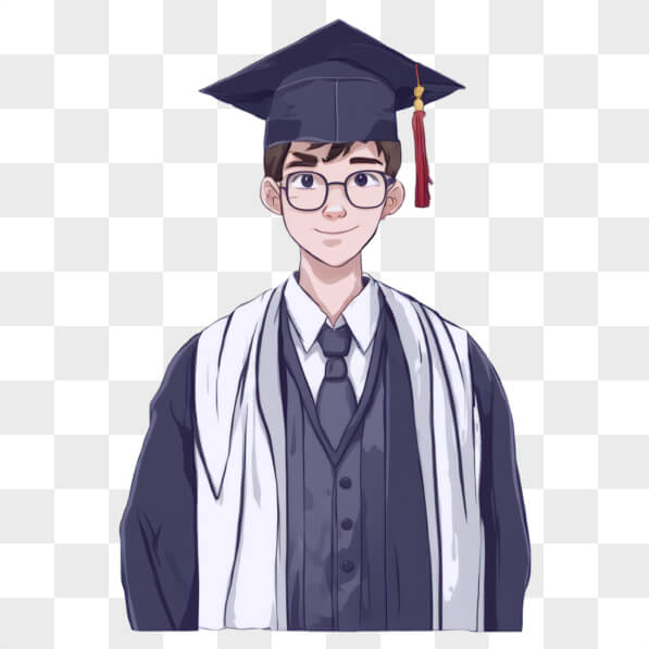 Download Animated Graduate Character Cartoons Online - Creative Fabrica