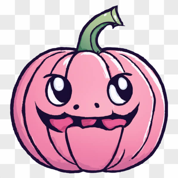 Descarga Personaje de calabaza rosa juguetona Cartoons En Línea ...