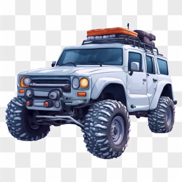 Download Modified Off-Road Vehicle Cartoons Online - Creative Fabrica