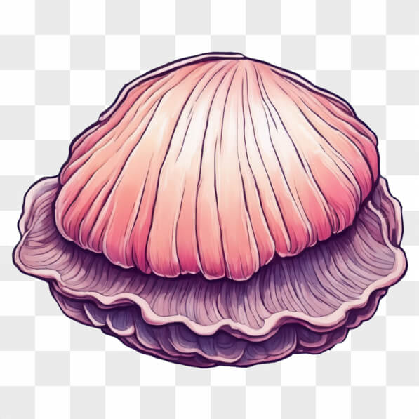 Descarga Concha Ilustrada con Texturas Intrincadas Cartoons En Línea ...