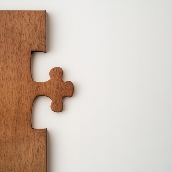 Download Wooden Puzzle Piece on Light Background Backgrounds Online ...