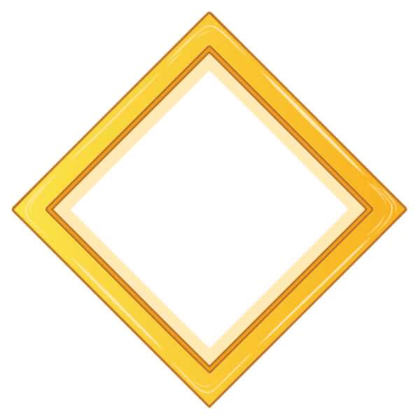 Download Golden Diamond Frame Frames Online - Creative Fabrica