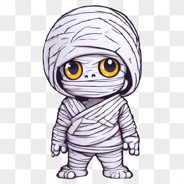 Baixe Personagem de Múmia de Desenho Animado Fofo Cartoons - Creative ...