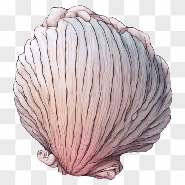 Descarga Concha Intrincada con Colores Pastel Cartoons En Línea ...