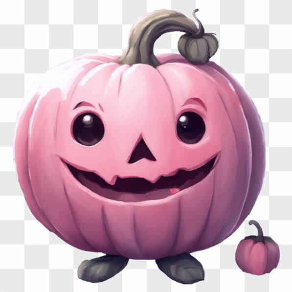 Descarga Personaje de Calabaza Rosa Caprichosa Cartoons En Línea ...