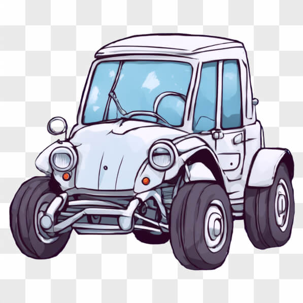 Download Cartoon Dune Buggy Cartoons Online - Creative Fabrica