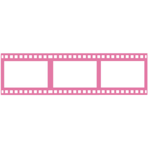 Download Stylized Pink Film Strip Frames Online - Creative Fabrica