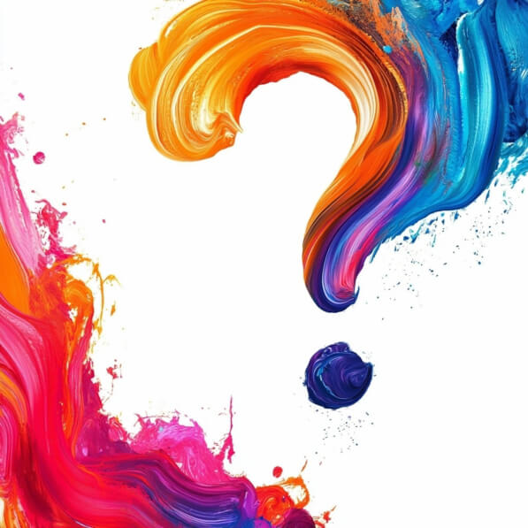 Download Colorful Abstract Design with Question Mark Shape Backgrounds ...