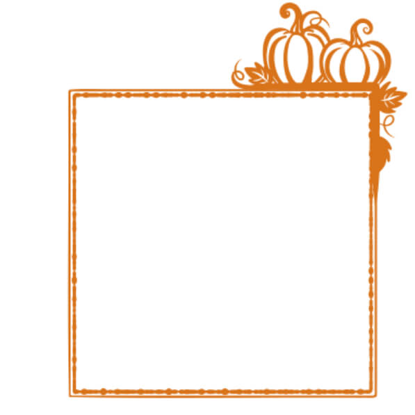Descarga Marco decorativo de otoño con calabazas Marcos En Línea ...