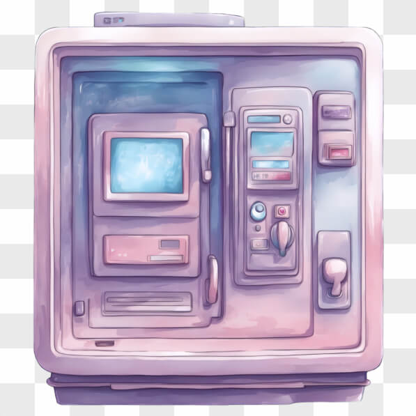 Download Artistic Vending Machine in Pastel Colors Cartoons Online ...