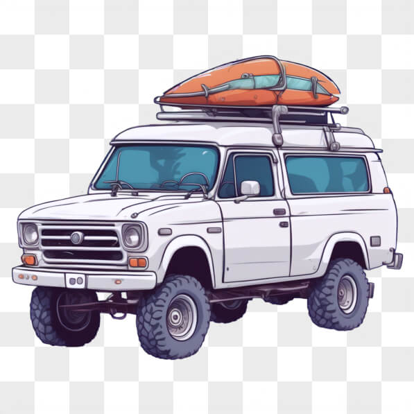 Download Retro Off-Road Vehicle Ready for Adventure Cartoons Online ...