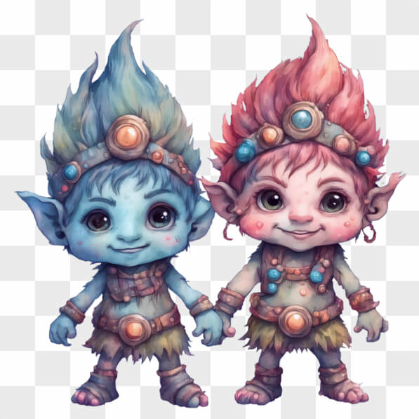 Scarica Personaggi Troll dei Cartoni Animati Colorati Cartoni animati ...