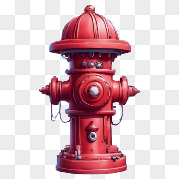 Download Red Fire Hydrant Cartoons Online - Creative Fabrica