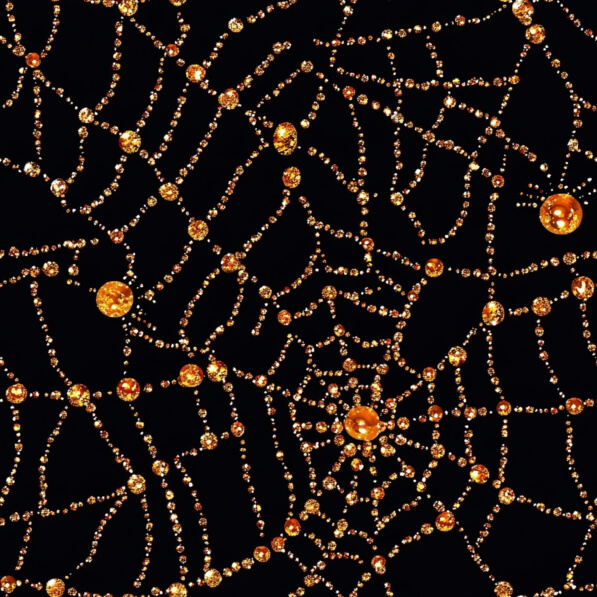 Download Sparkling Golden Web Abstract Patterns Online - Creative Fabrica