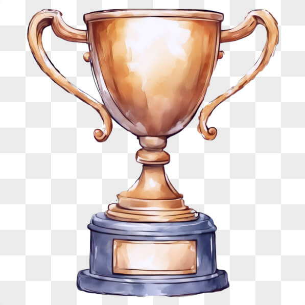 Download Shiny Golden Trophy Cartoons Online - Creative Fabrica