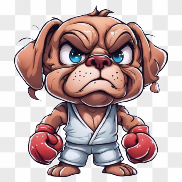 Download Angry Cartoon Bulldog Boxer Cartoons Online - Creative Fabrica