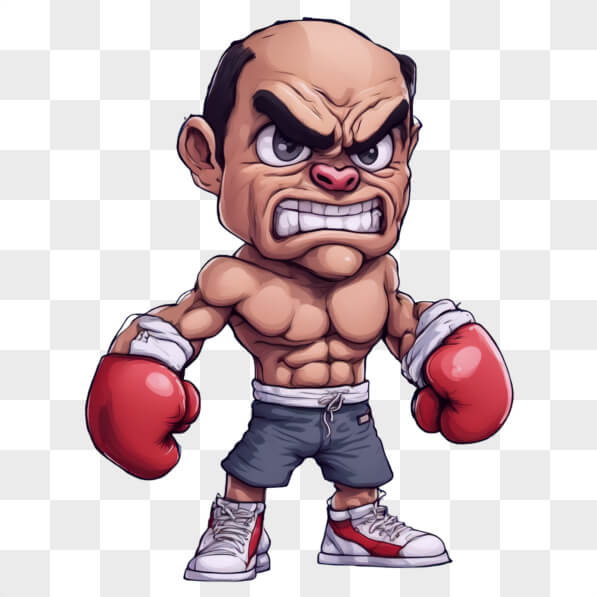 Download Cartoon Boxer Character Cartoons Online - Creative Fabrica