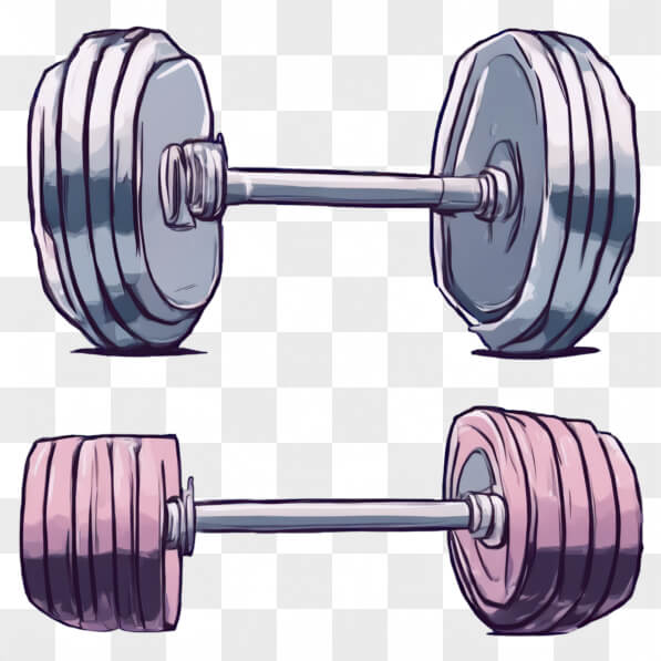Descarga Ilustración de mancuernas Cartoons En Línea - Creative Fabrica
