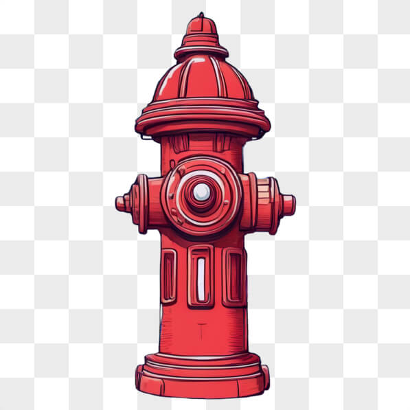 Download Red Fire Hydrant Cartoons Online - Creative Fabrica