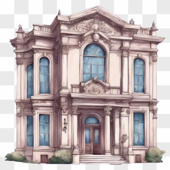Download Ornate Historical Building Cartoons Online - Creative Fabrica