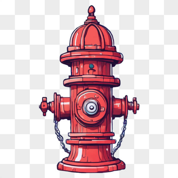 Download Red Fire Hydrant Cartoons Online - Creative Fabrica