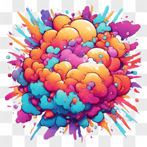 Download Vibrant Abstract Explosion of Colors Cartoons Online ...