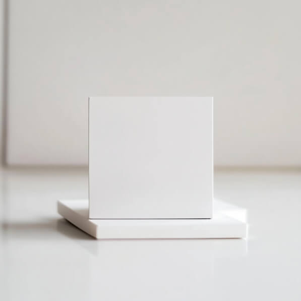 Download Minimalist White Square on White Background Mockups Online ...