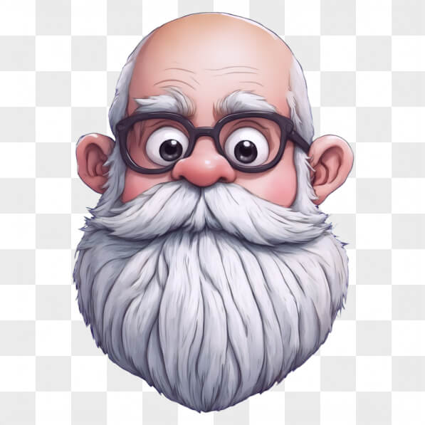 Descarga Personaje de dibujos animados con barba y gafas Cartoons En ...