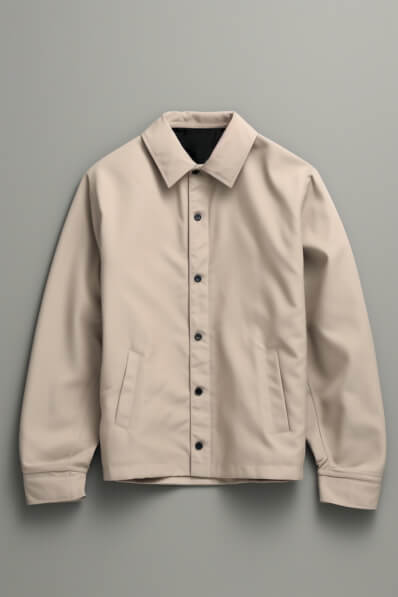 Download Stylish Beige Jacket against Gray Background Mockups Online ...