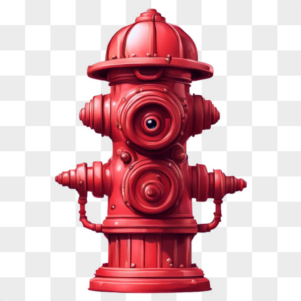 Download Red Fire Hydrant Cartoons Online - Creative Fabrica
