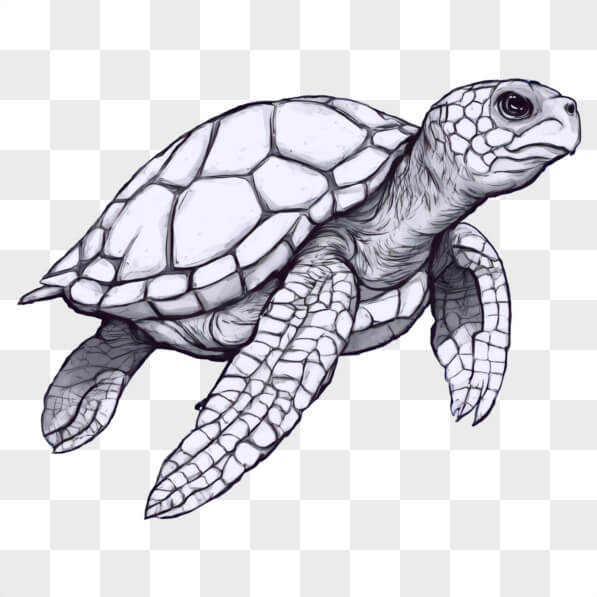 Download Illustration of a Turtle Cartoons Online - Creative Fabrica