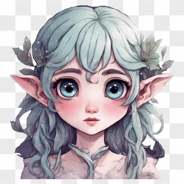 Download Mythical Character with Turquoise Hair Cartoons Online ...