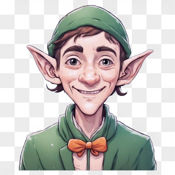 Baixe Personagem animado alegre em traje verde Cartoons - Creative Fabrica