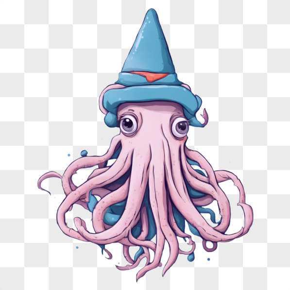 Download Cartoon Octopus Wizard Character Cartoons Online - Creative ...