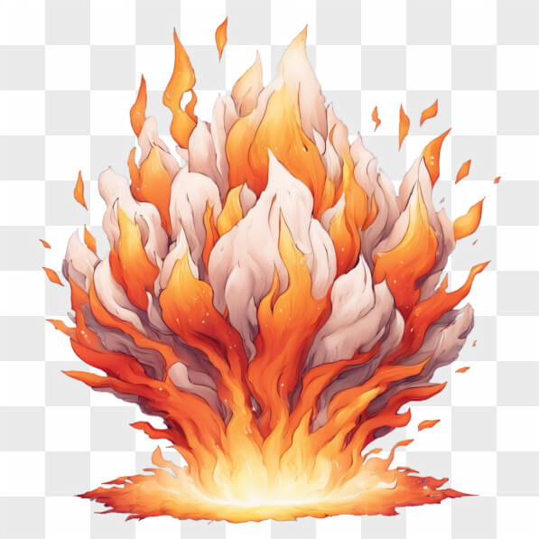 Download Artistic Flame Explosion Cartoons Online - Creative Fabrica